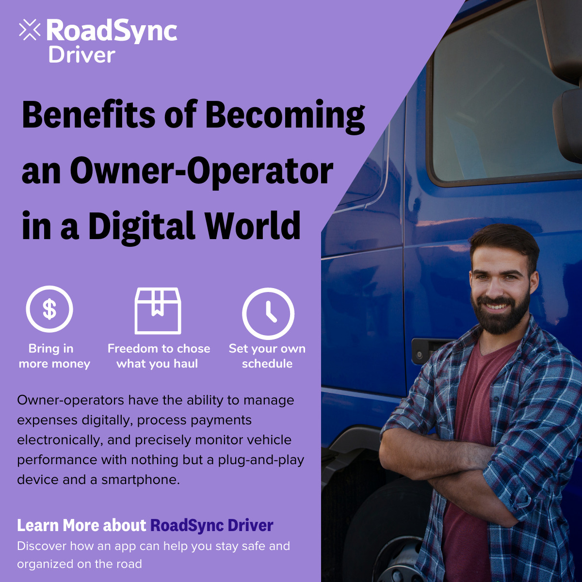 Becoming an Owner-Operator Truck Driver in a Digital World | RoadSync
